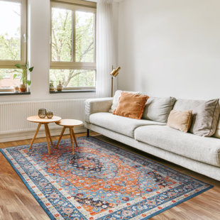 8' x 10' Orange Area Rugs You'll Love | Wayfair