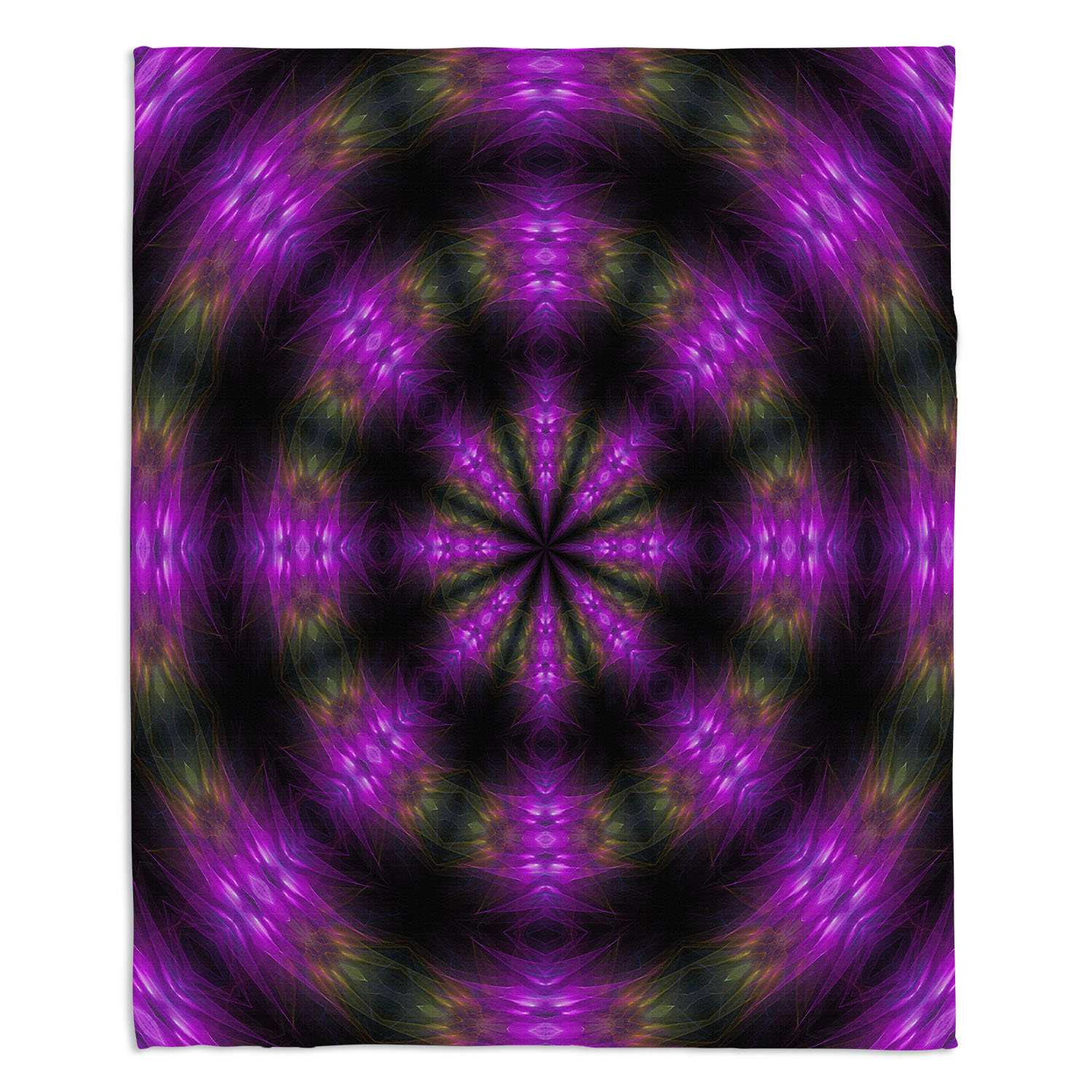 DiaNoche Designs Spun Flowers Throw | Wayfair