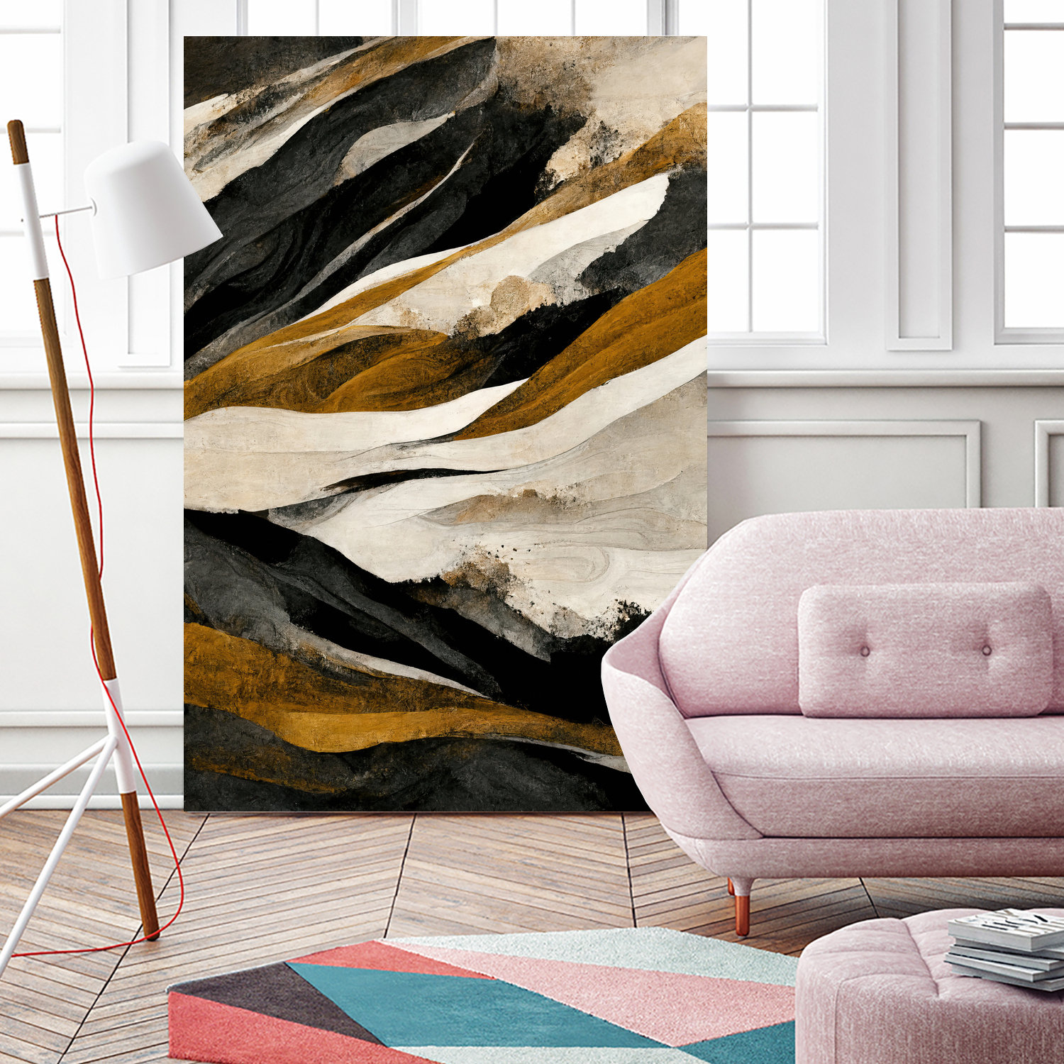 Clicart " Rough Mountains " by Treechild | Wayfair