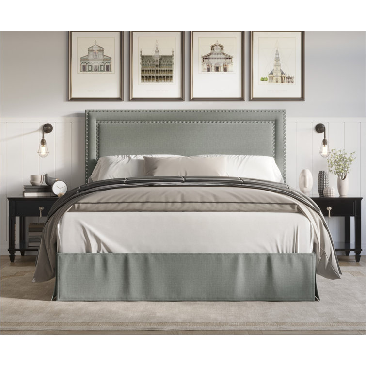 Wade Logan® Aroz Upholstered Bed & Reviews - Wayfair Canada