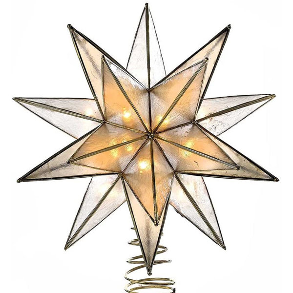 Kurt Adler Sputnik Capiz Tree Topper & Reviews | Wayfair