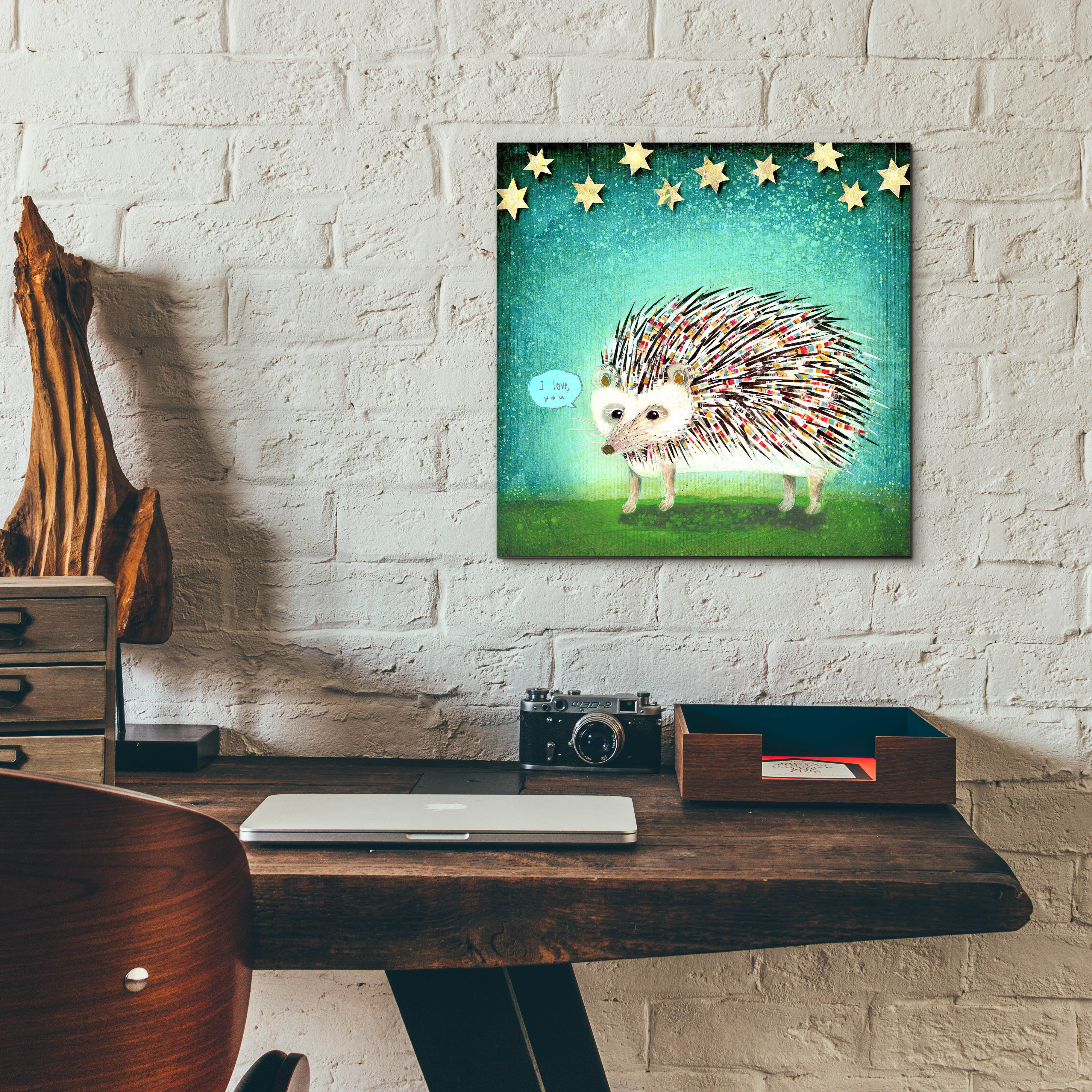 Millwood Pines Porcupine For Thomas' by Judy Verhoeven, Acrylic Glass ...