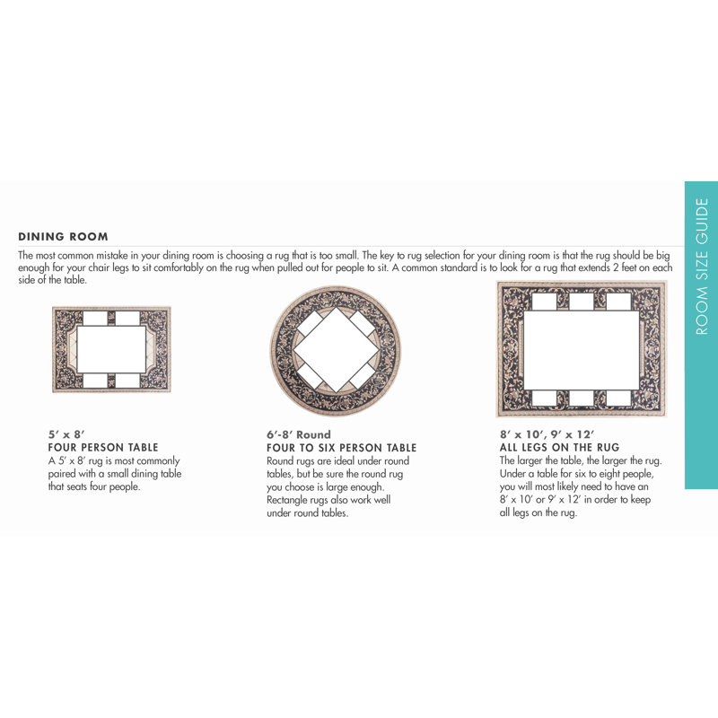 Bayou Breeze Alessa Performance Rug & Reviews | Wayfair