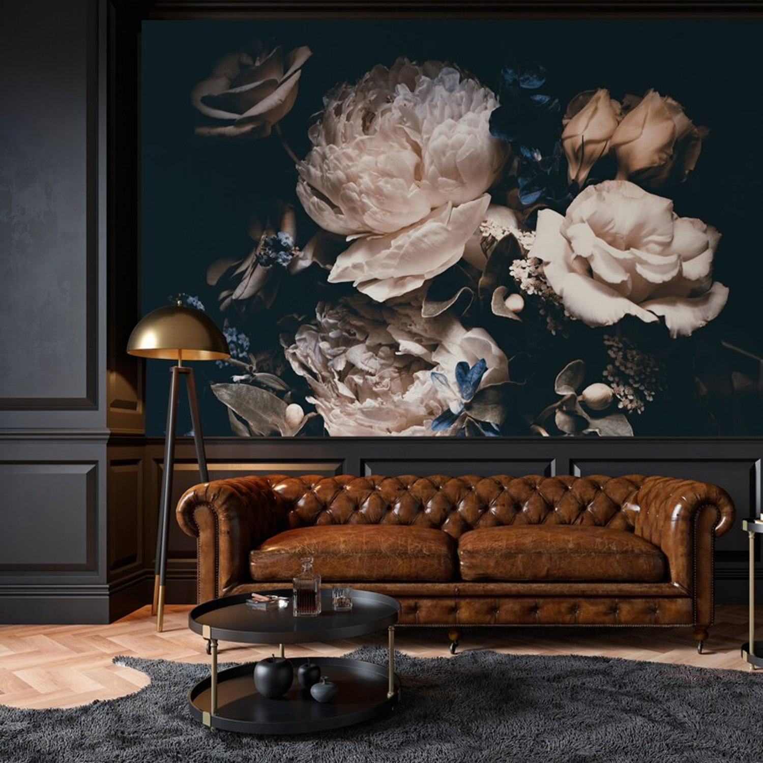Winston Porter Midnight Bloom Harmony | Wayfair