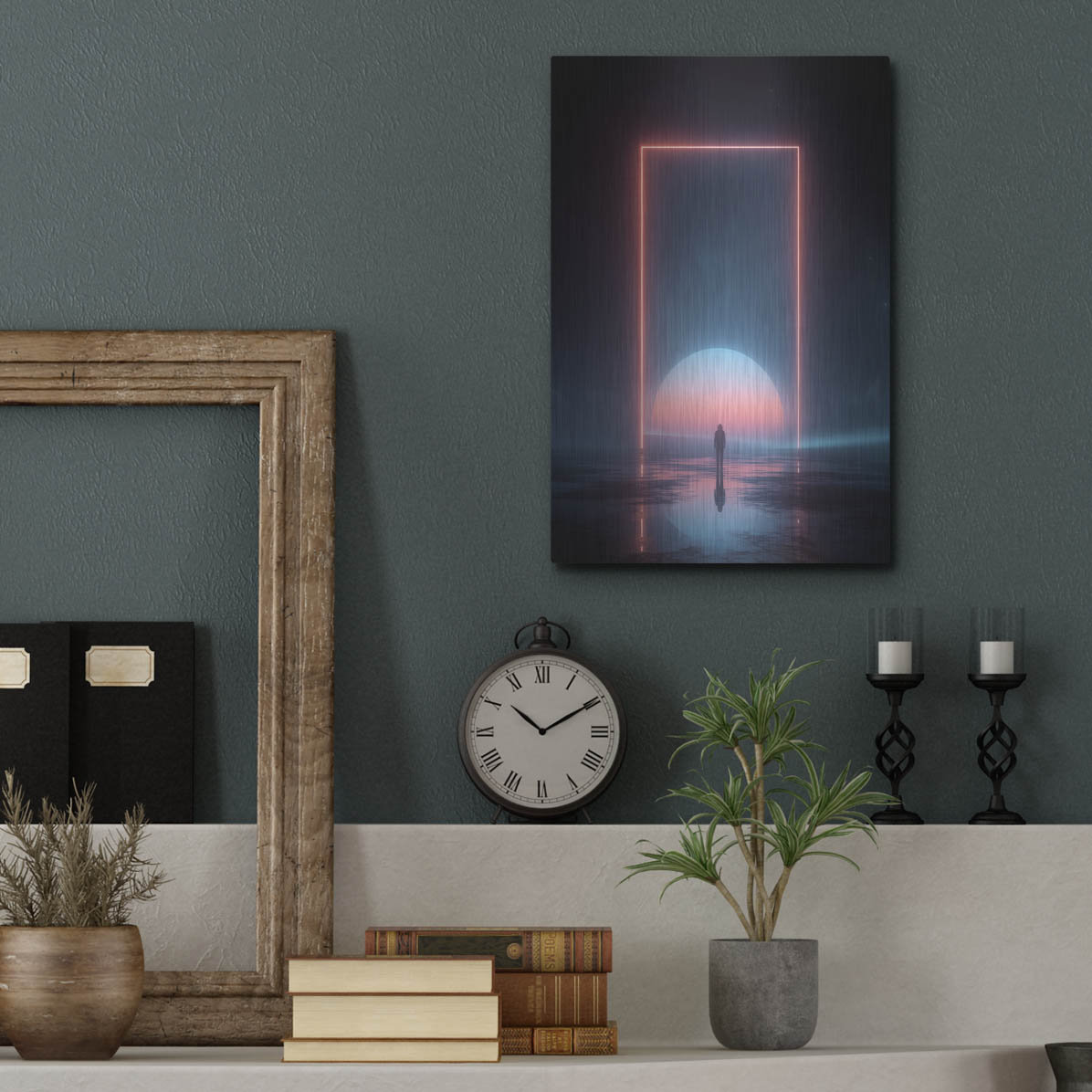 Highland Dunes 'Eclipse Seeker' by Ann Klee Metal Wall Art | Wayfair