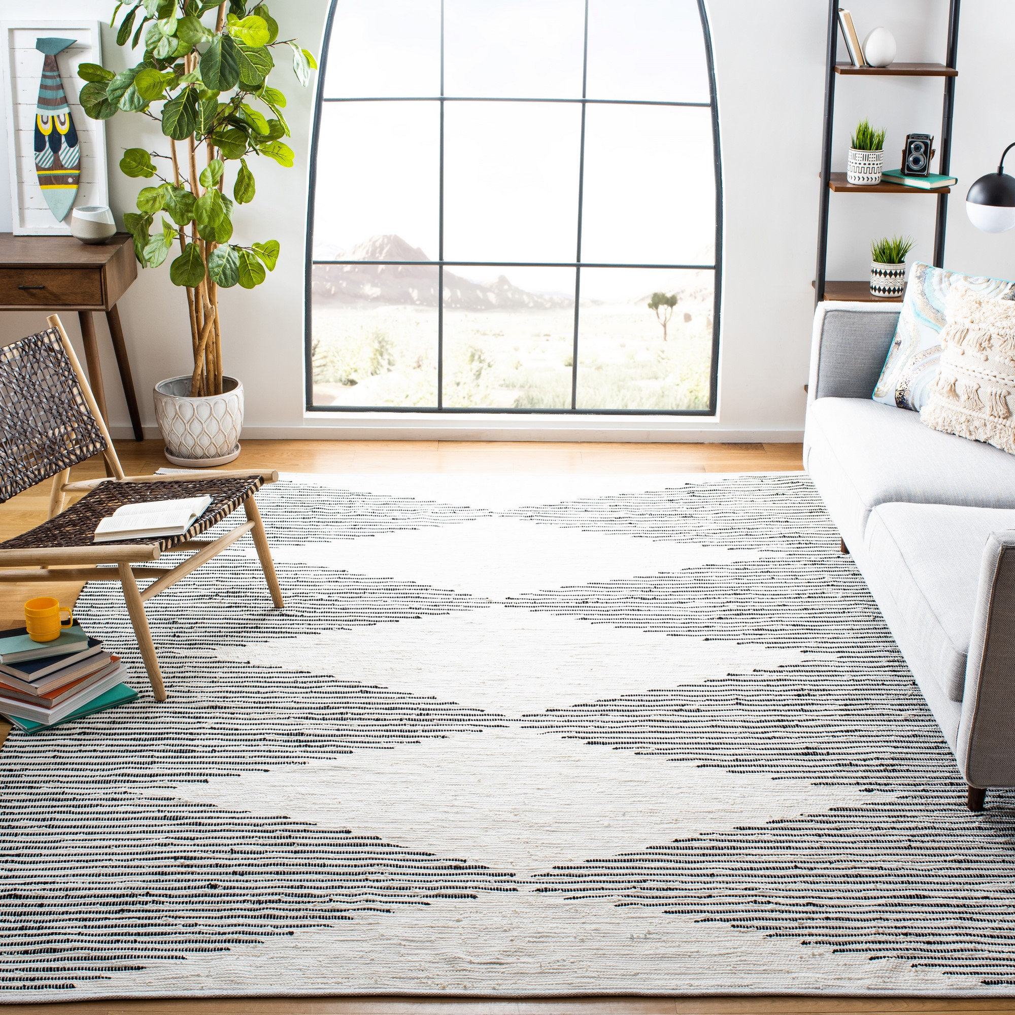 Corrigan Studio® Janke Kilim Flat Weave Cotton Geometric Rug | Wayfair