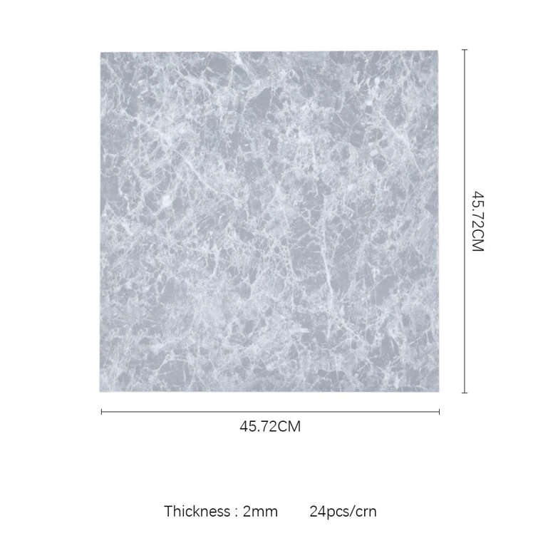 Ivy Bronx Babichev Peel and Stick 45.72cm x 45.72cm PVC Singular Tile ...