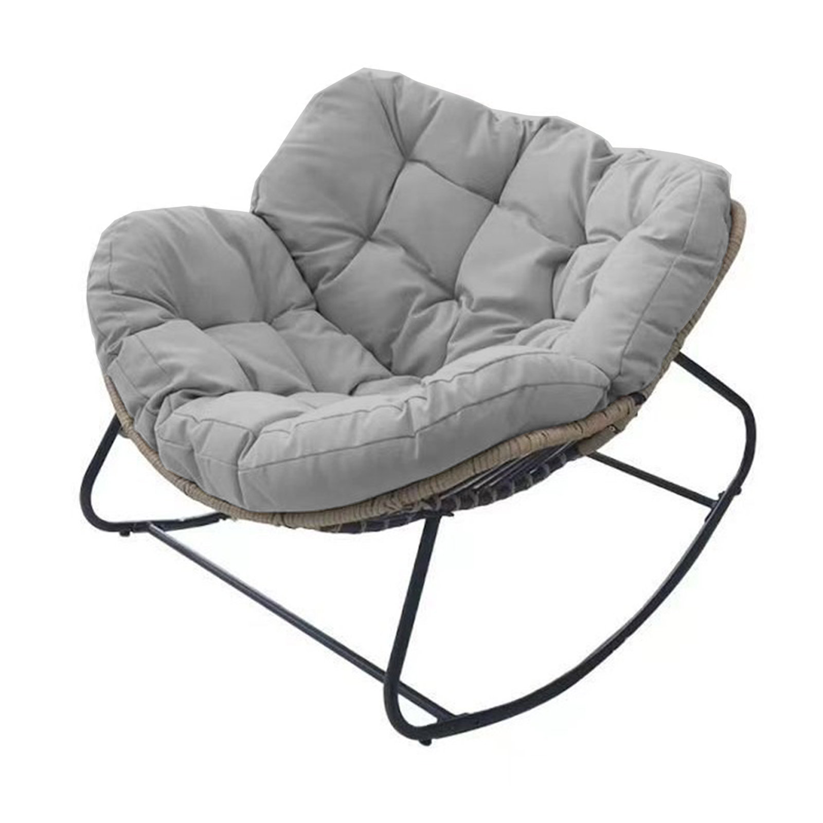 Ebern Designs Afton Metal Rocking Chair | Wayfair