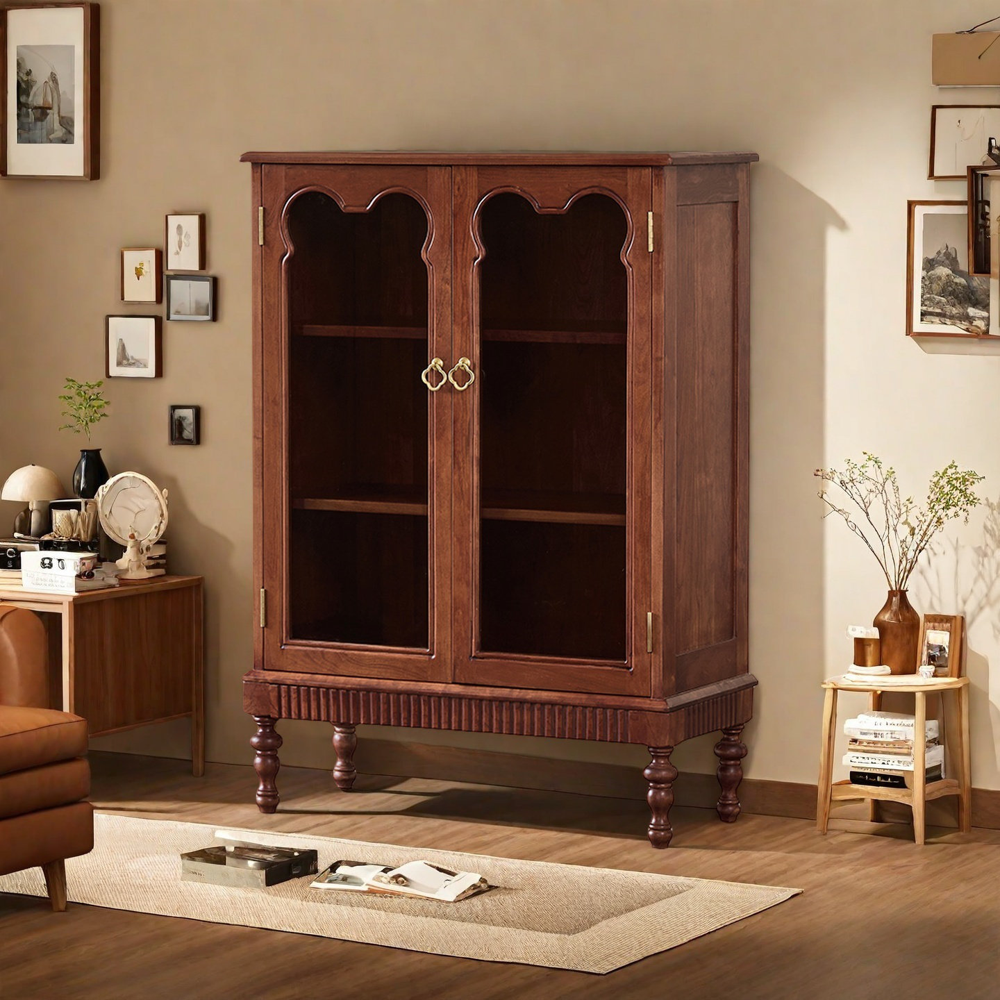 Corrigan Studio Retro and simple display cabinet - Wayfair Canada