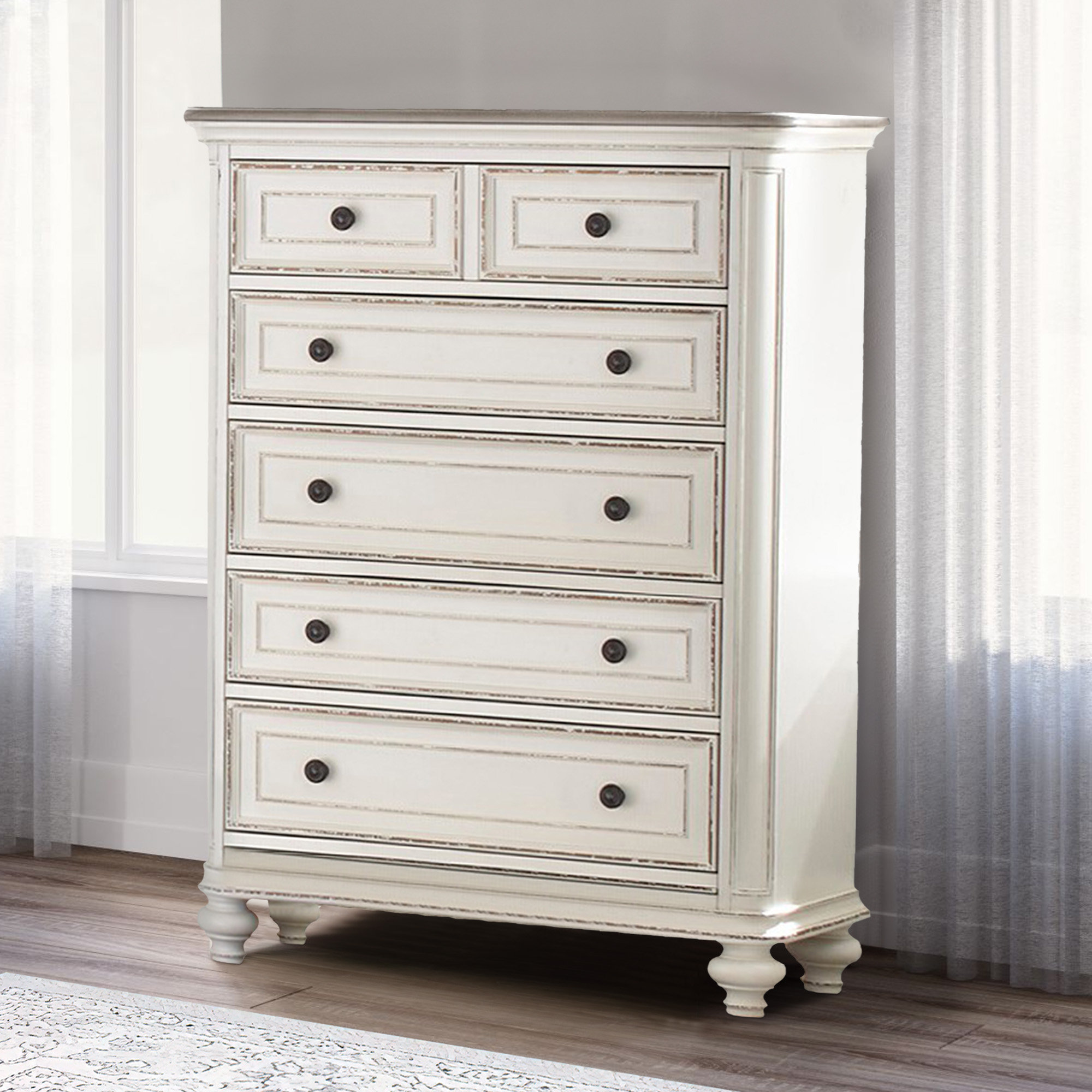 Rosalind Wheeler Adames 5 - Drawer Dresser | Wayfair