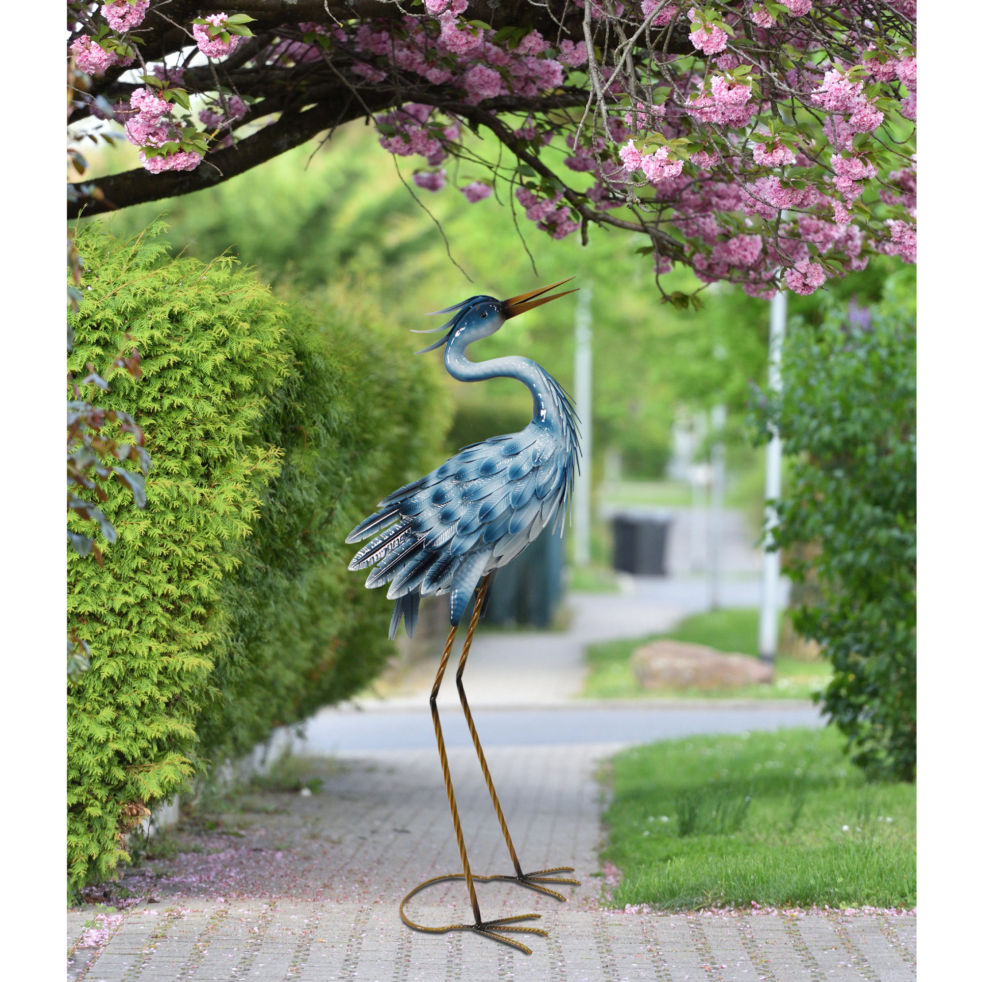 Dovecove Kristiansand Bird Animals Weather Resistant Metal Garden ...