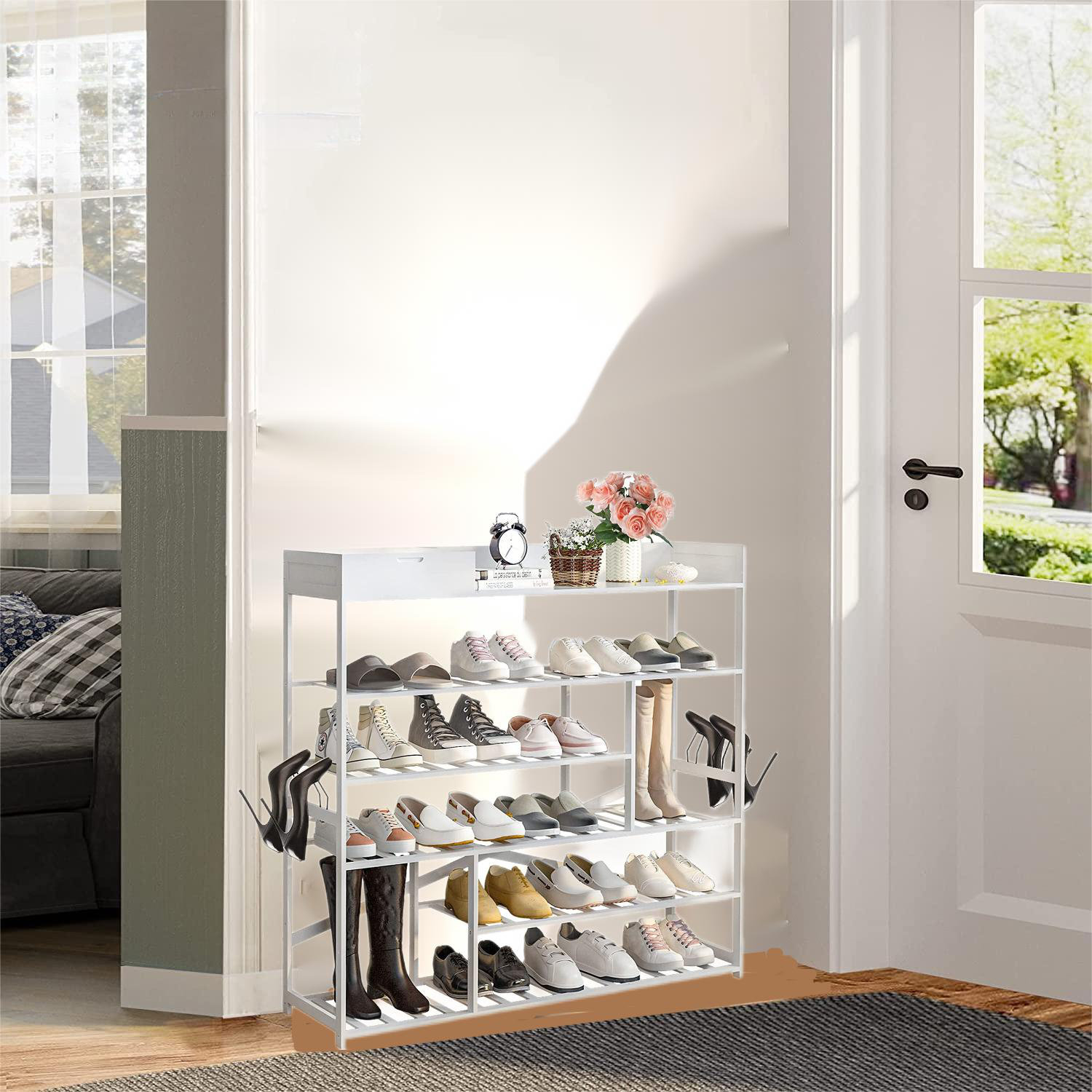 Latitude Run® 24 Pair Shoe Rack - Wayfair Canada