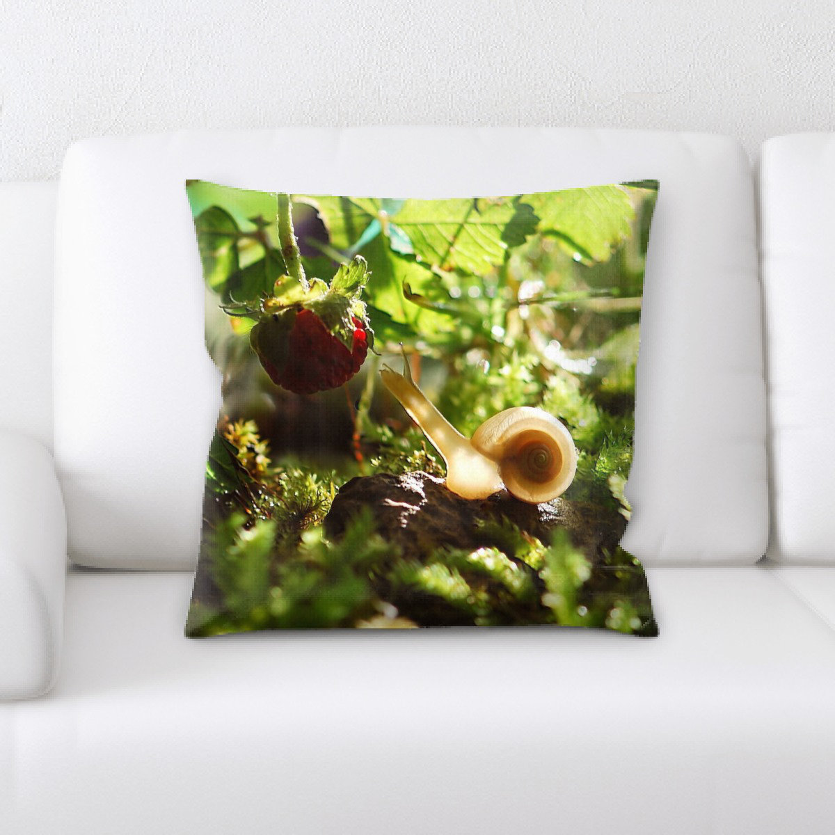 Rug Tycoon Snail Throw Pillow | Wayfair