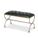 Park Hill Collection Farleigh House Leather Upholstered Bench | Perigold