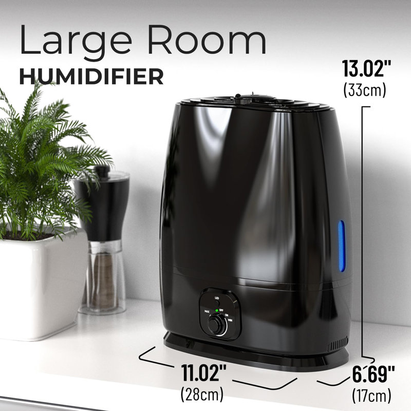 HomCom 6L Bedroom Mist Humidifiers | Wayfair