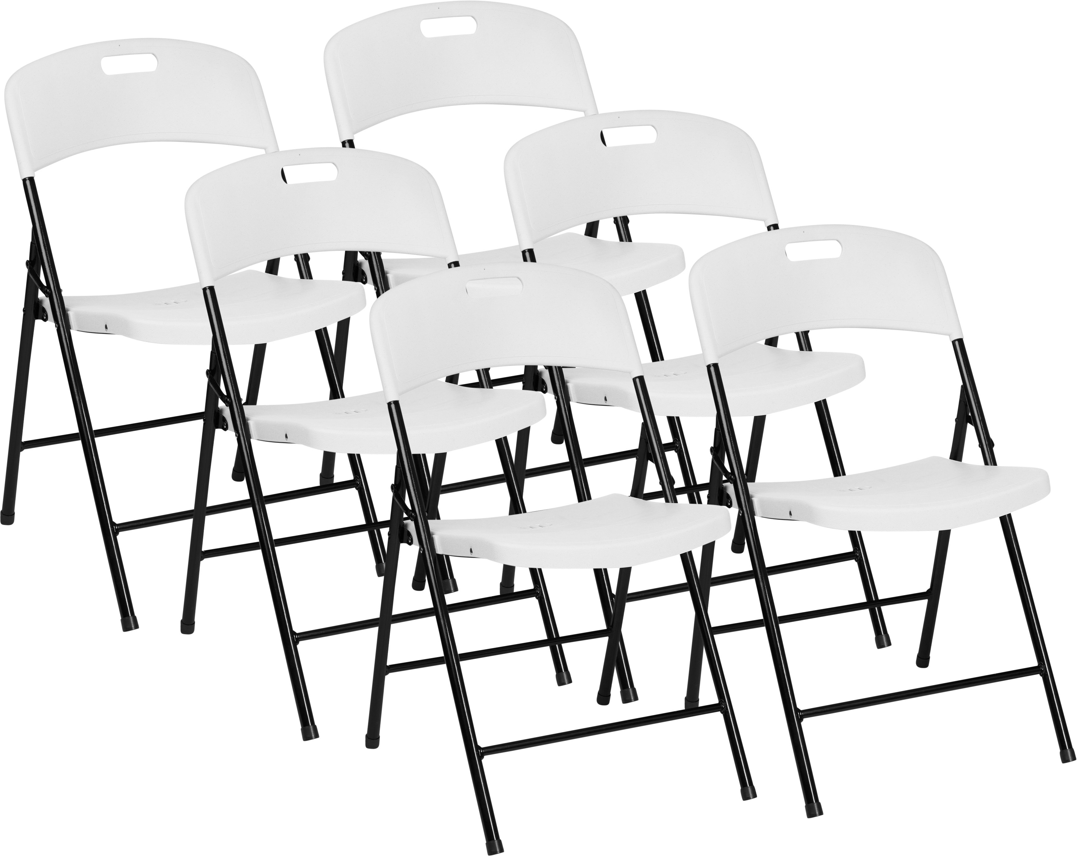 Oline Plastic/Resin Stackable Folding Chair Folding Chair Set | Wayfair