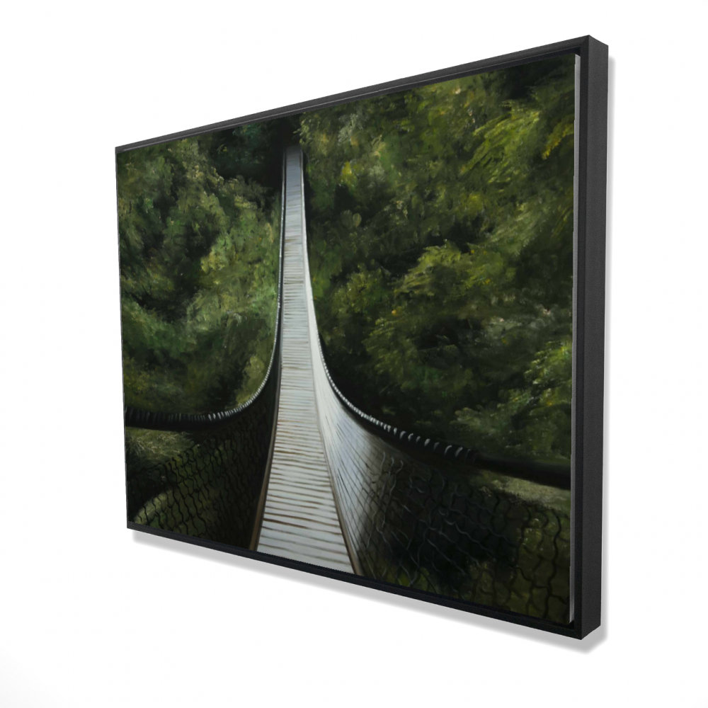 Begin Edition International Inc. Suspended Bridge in the Forest ...
