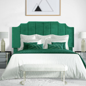 Willa Arlo Interiors Full/Queen Upholstered Panel Headboard | Wayfair