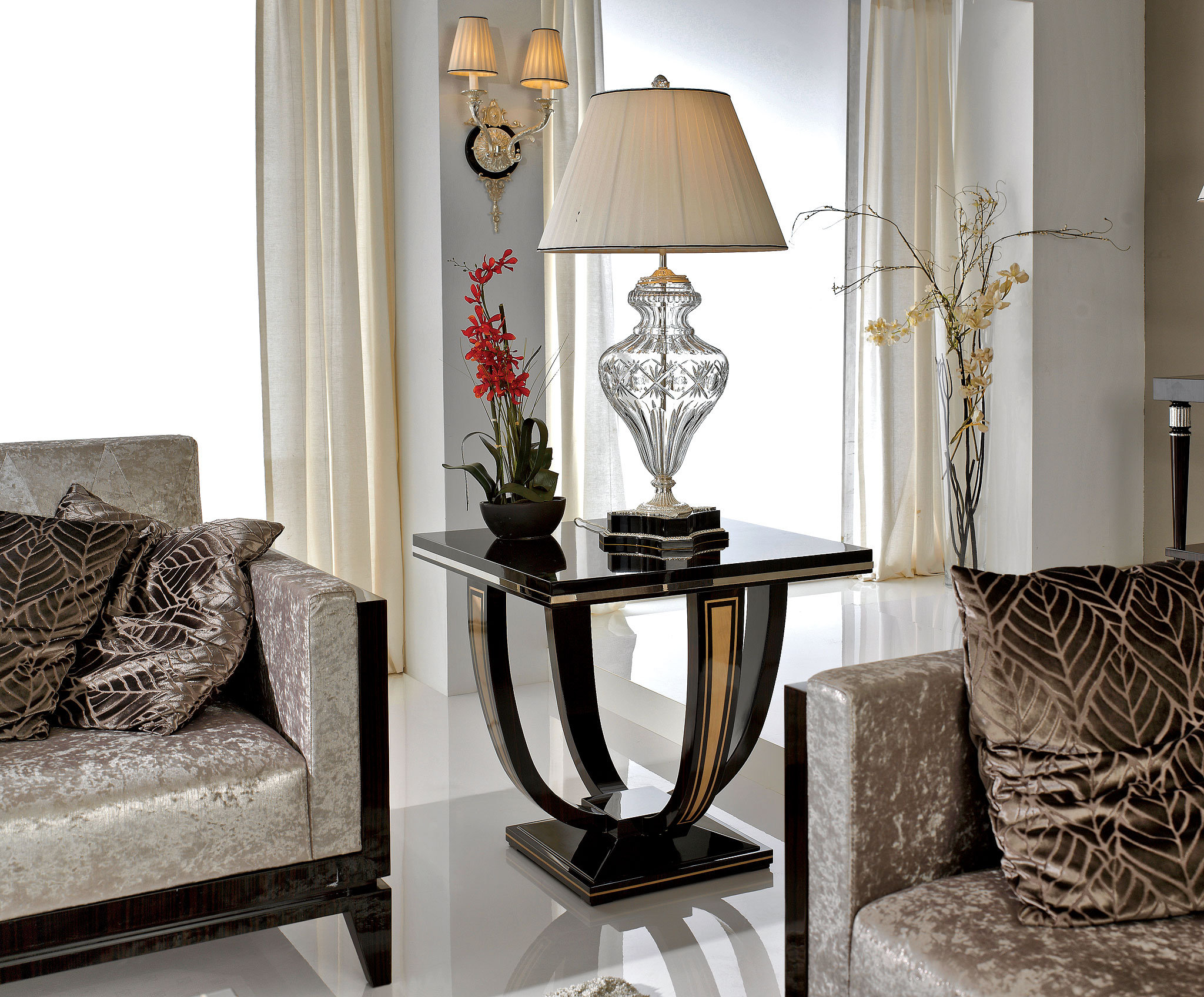 David Michael Makassar Solid Wood Floor Shelf End Table | Wayfair