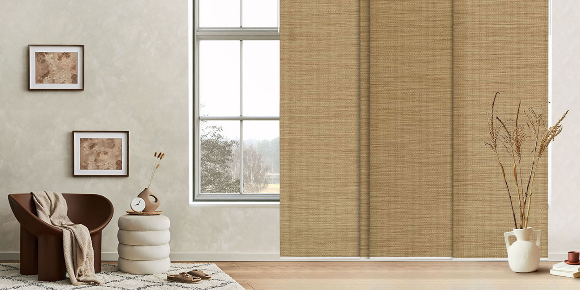 Symple Stuff Sharmaine Room Darkening Vertical Blind & Reviews ...