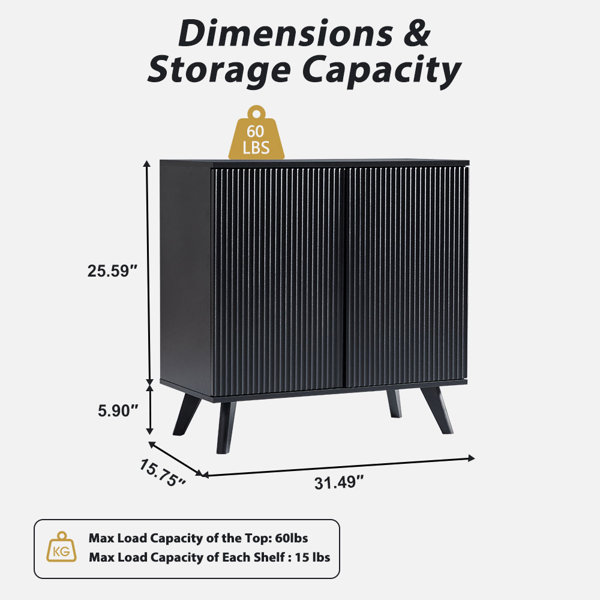 George Oliver Jaley Accent Cabinet & Reviews | Wayfair