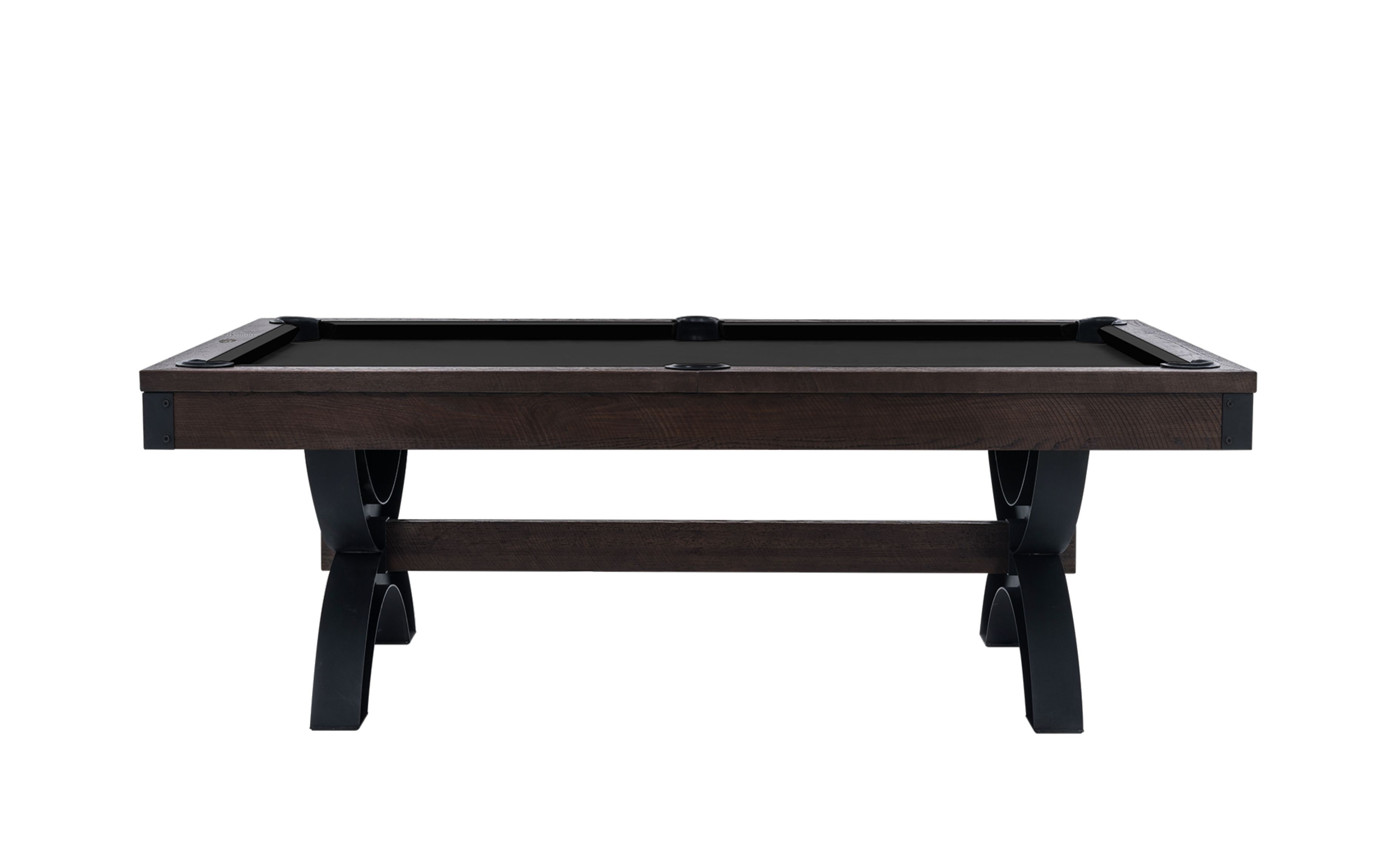 White Billiards Spencer Marston Westchester Dining Slate Pool Table ...