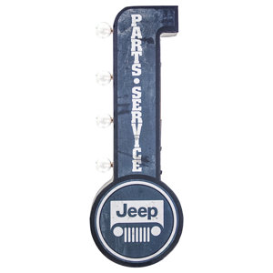 Crystal Art Gallery Jeep Parts and Service LED Sign "& Reviews" | Wayfair