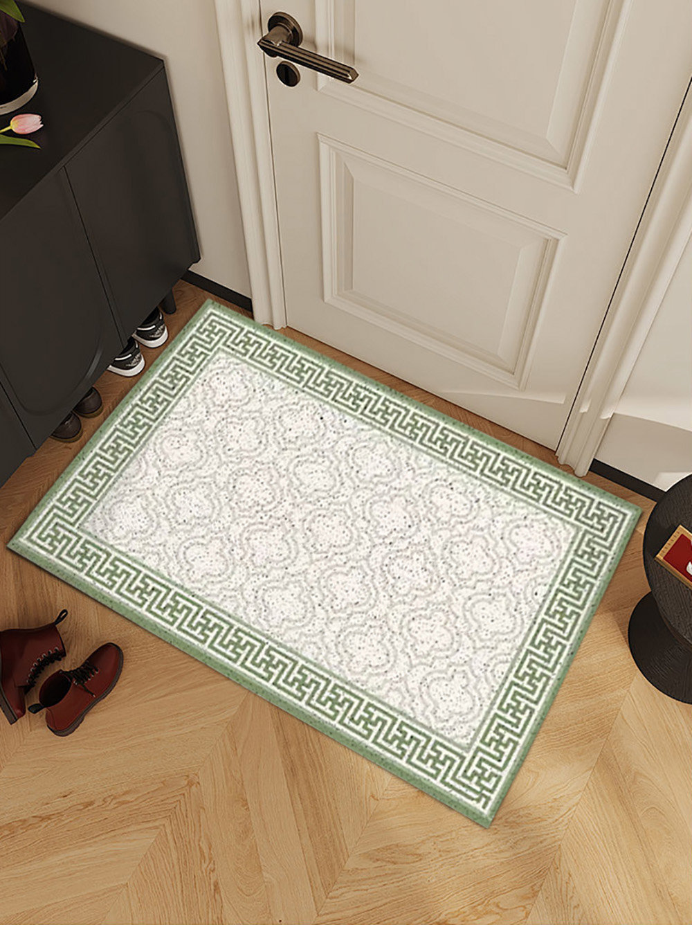 Red Barrel Studio® Entryway Door Mat, Elegant Door Mat, Set Of 2 | Wayfair