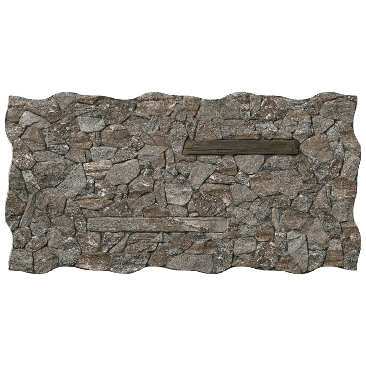 Merola Tile Caldera 13" x 25" Porcelain Stone Look Wall & Floor Tile ...