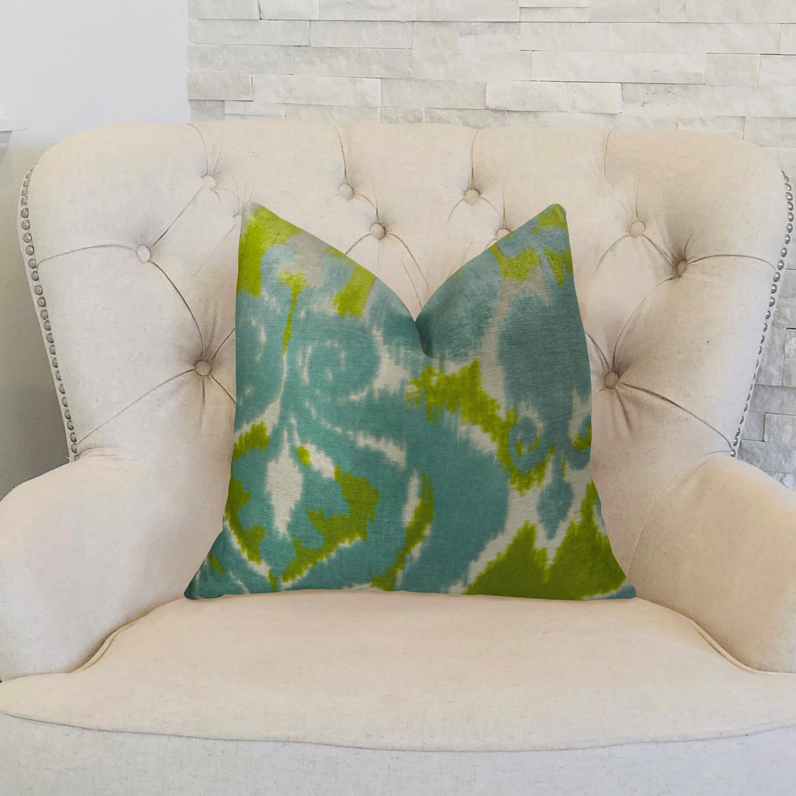 Plutus Brands Velvet Pine Cliff Handmade Luxury Pillow - Wayfair Canada