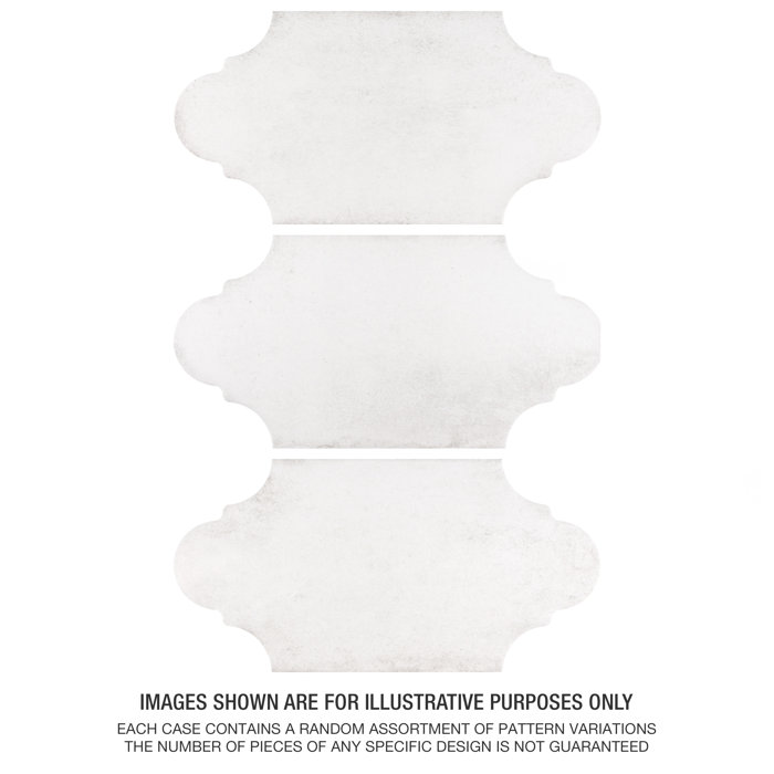 Merola Tile Alhama Provenzal 6" x 13" Porcelain Stone Look Wall & Floor ...