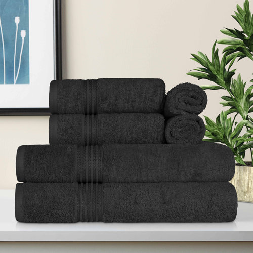 Wayfair | Black Bath Towels You'll Love in 2023