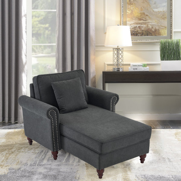 Charlton Home® Daejohn Upholstered Chaise Lounge & Reviews - Wayfair Canada