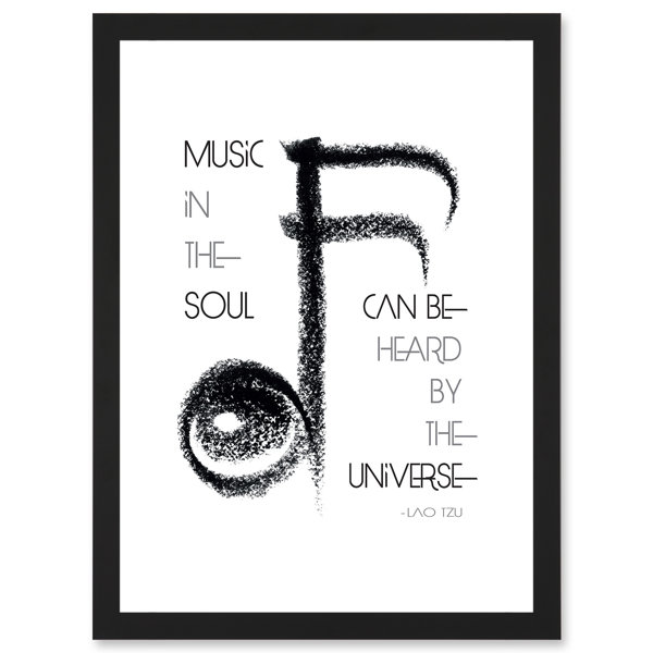 Happy Larry Lao Tzu Music In The Soul Universe Uplifting Quote Artwork ...