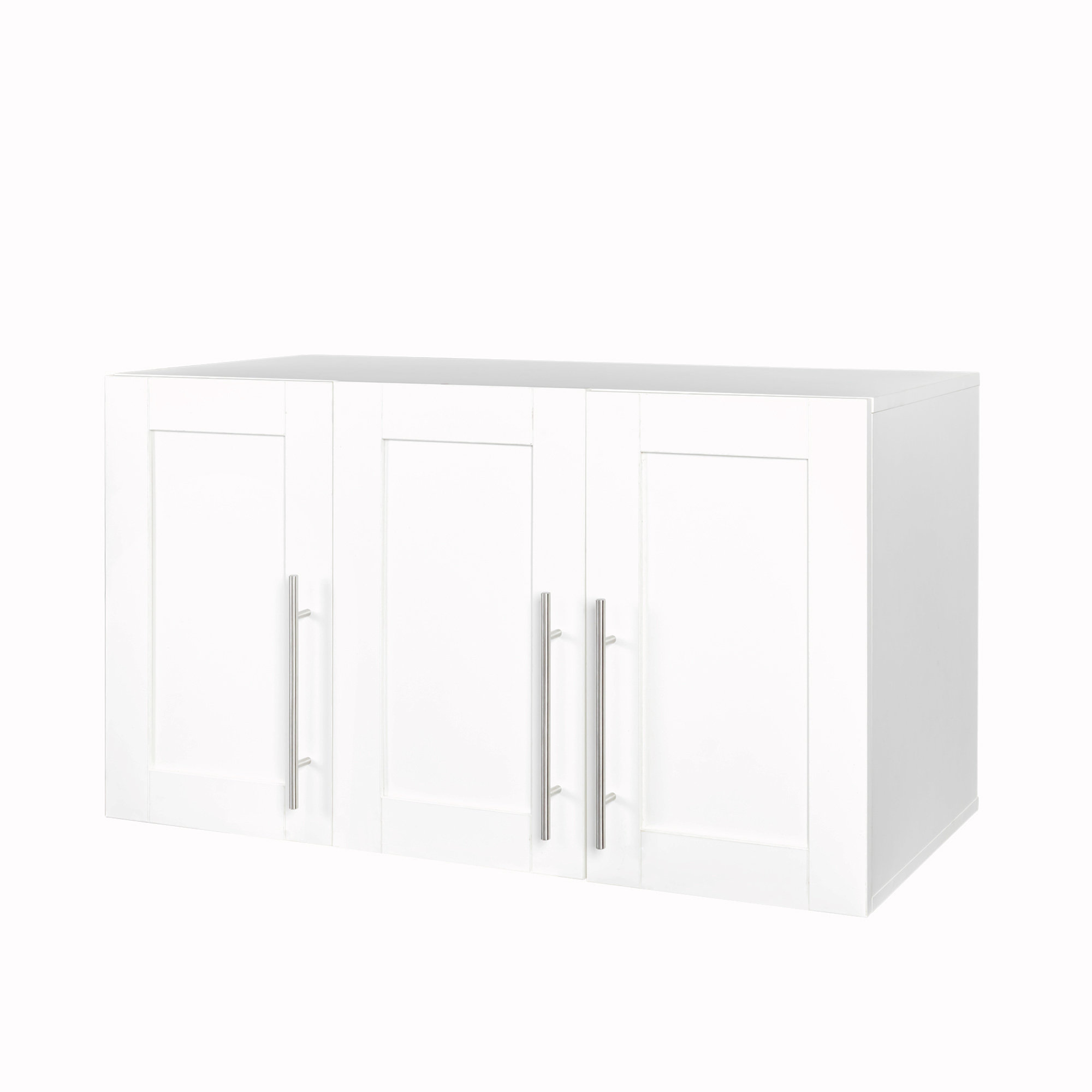 Latitude Run® Baringer Stackable Wall Mounted Storage Cabinet, White ...
