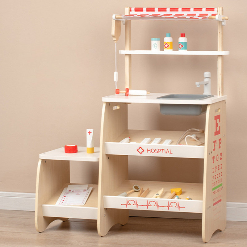 Topteng Pretend Play Medical Clinic Toy Set for Kids | Wayfair