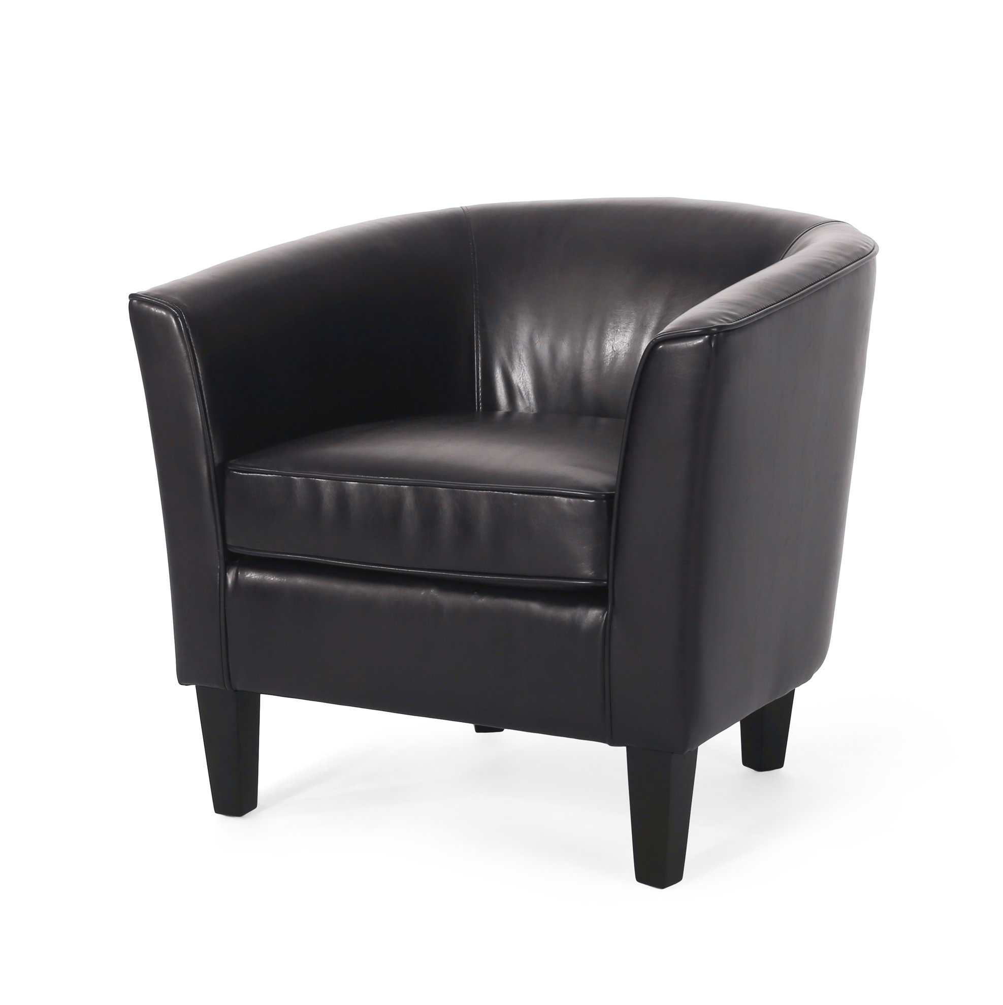Lark Manor™ CLUB CHAIR Simple and modern Solid base frame Thick ...