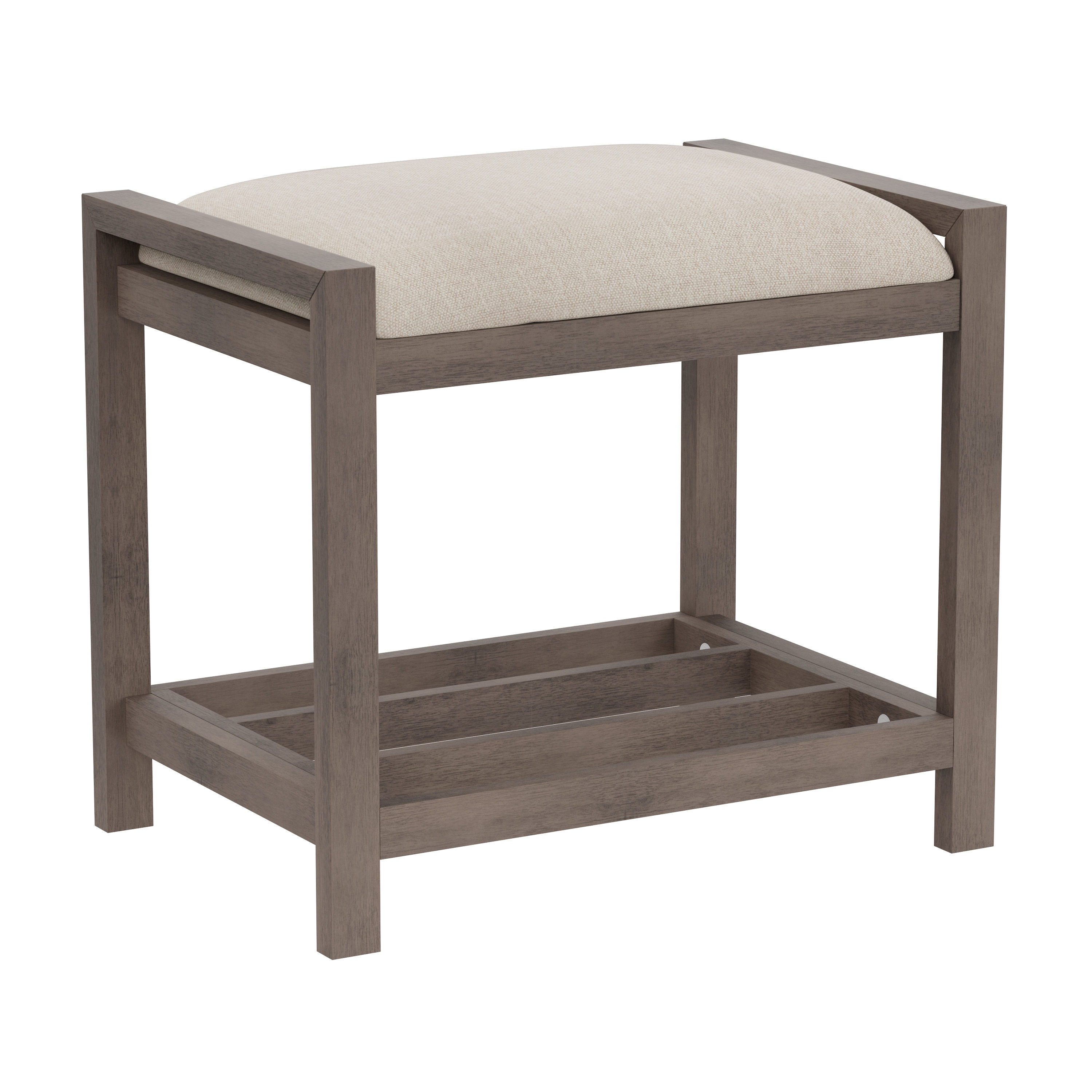 Highland Dunes Solid + Manufactured Wood Accent Stool & Reviews | Wayfair