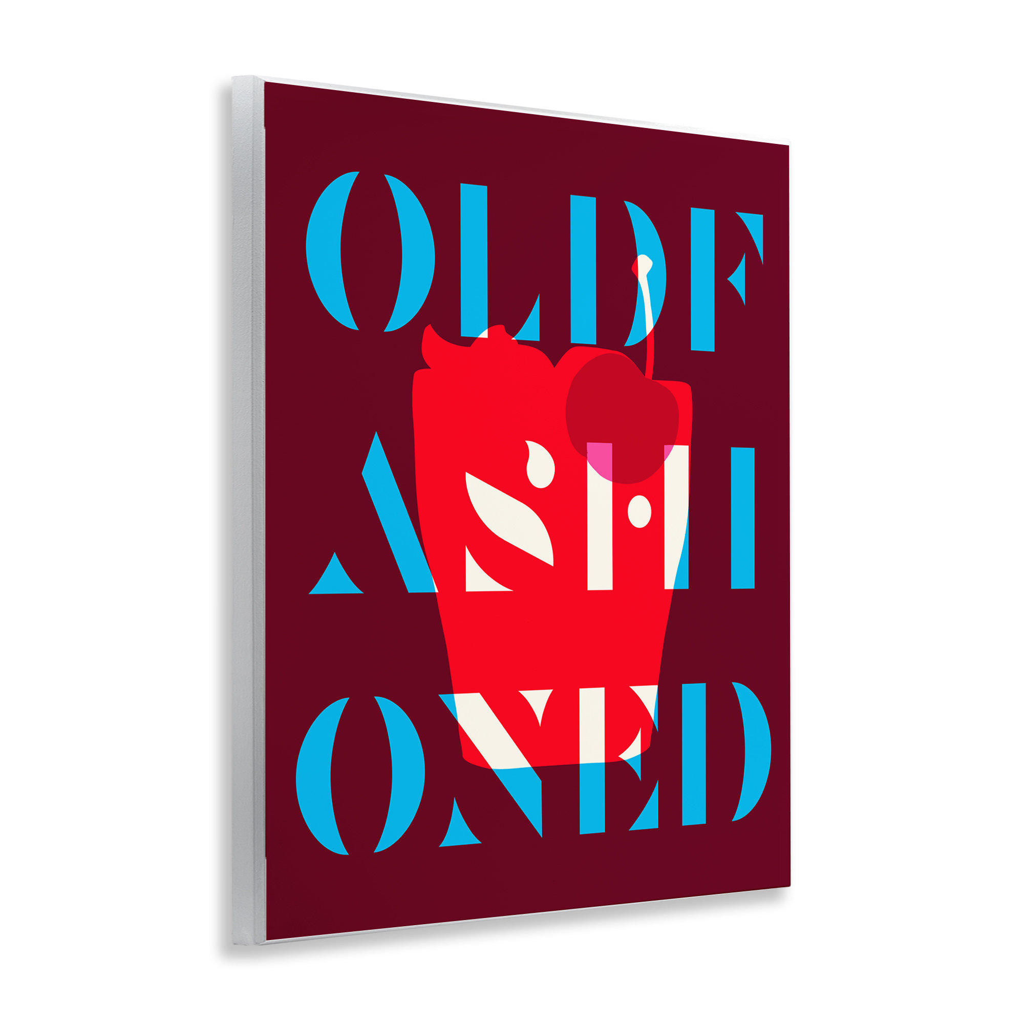 Dakota Fields Modern Old Fashioned Wall Plaque Art by Daphne Polselli ...