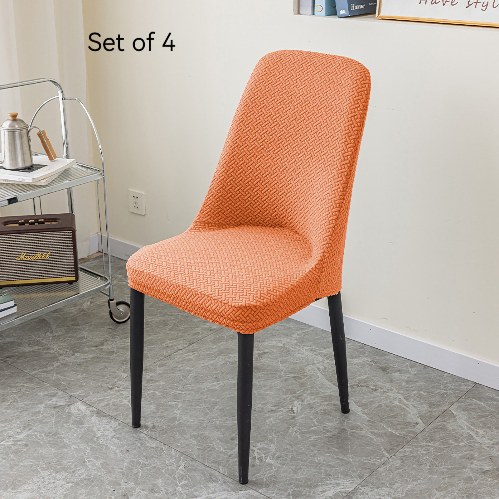 Latitude Run® Polyester Dining Chair Slipcover | Wayfair