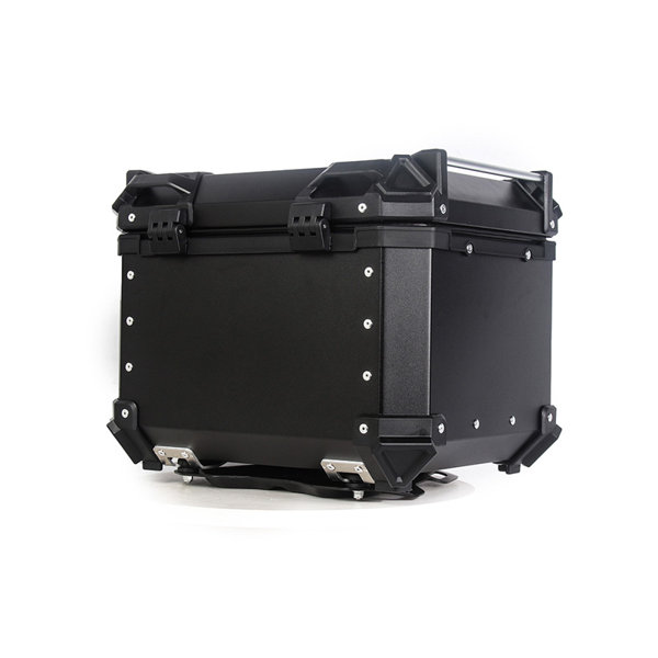 WFX Utility 45L Motorcycle Top Case, Aluminum Alloy Waterproof ...