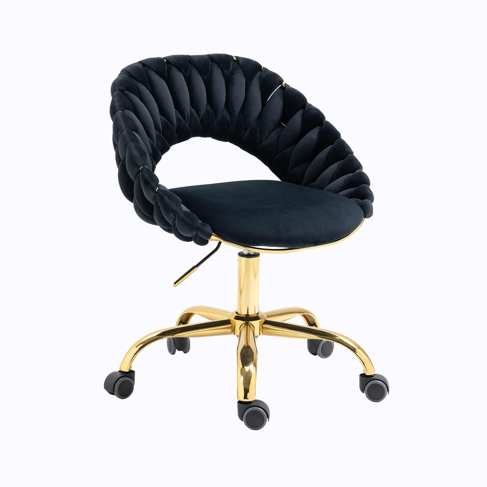 Everly Quinn Quadry Genuine Leather Task Chair & Reviews | Wayfair
