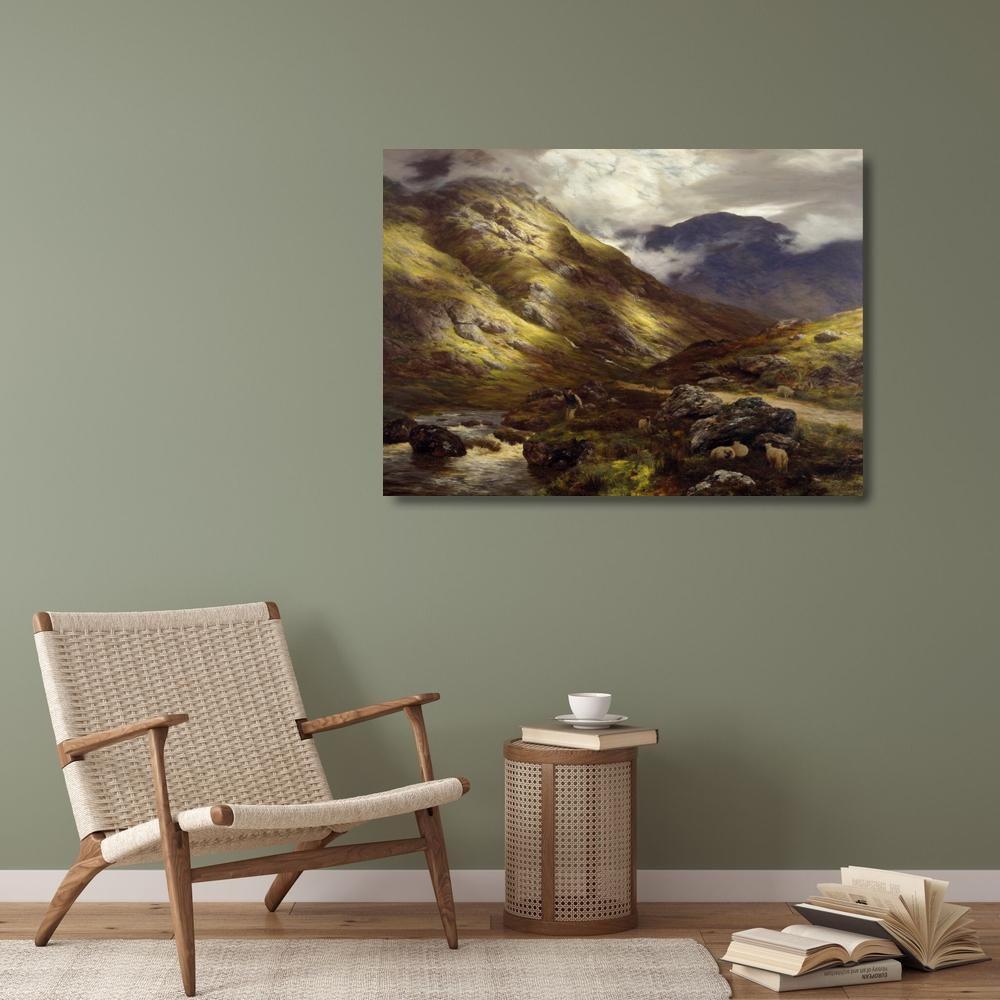 Millwood Pines "Wandering Shadows" by Peter Graham - Gallery Wrap ...