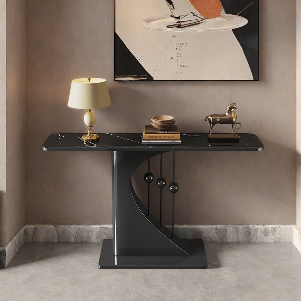 Wrought Studio™ Modern Minimalist Entryway Table | Wayfair