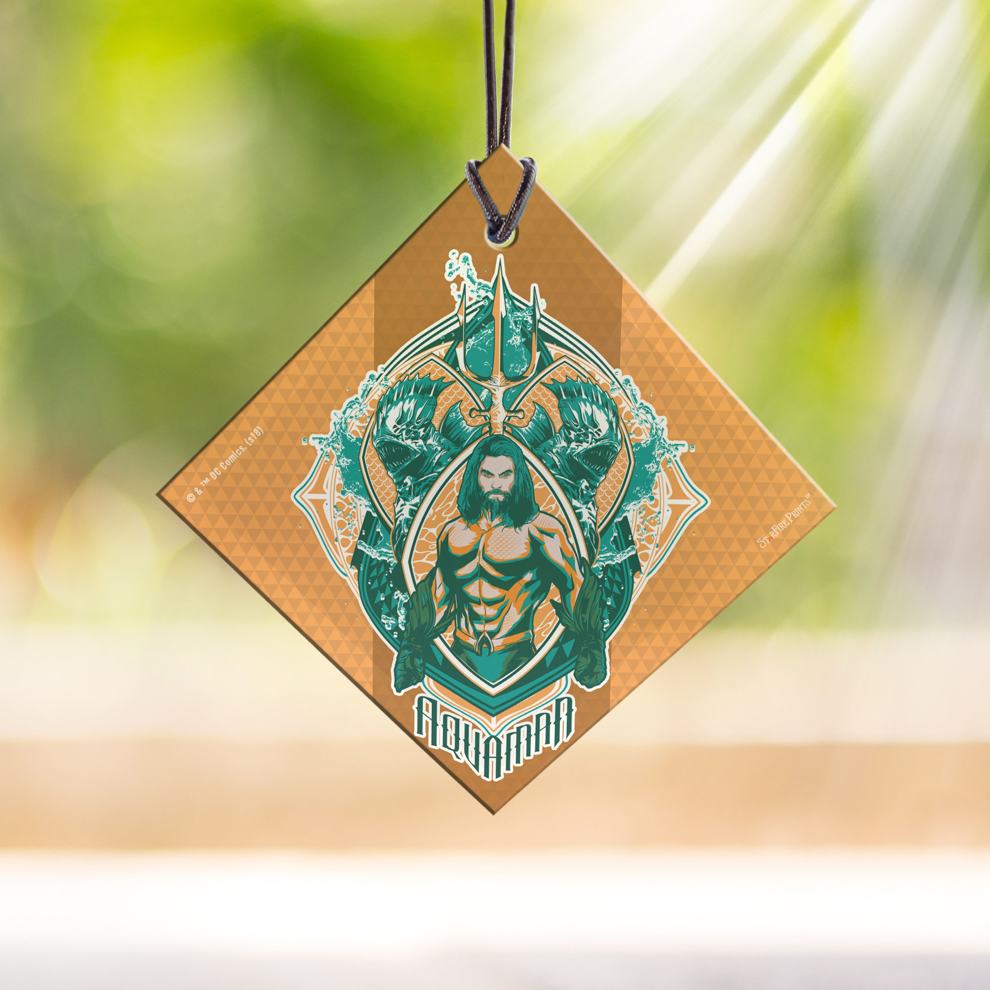 Trend Setters Aquaman King Of Atlantis Jason Momoa Dc Comics Suncatcher ...