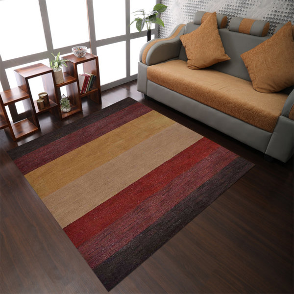 Latitude Run® Kenshawn HAND KNOTTED LOOM WOOL ECO-FRIENDLY AREA RUGS ...