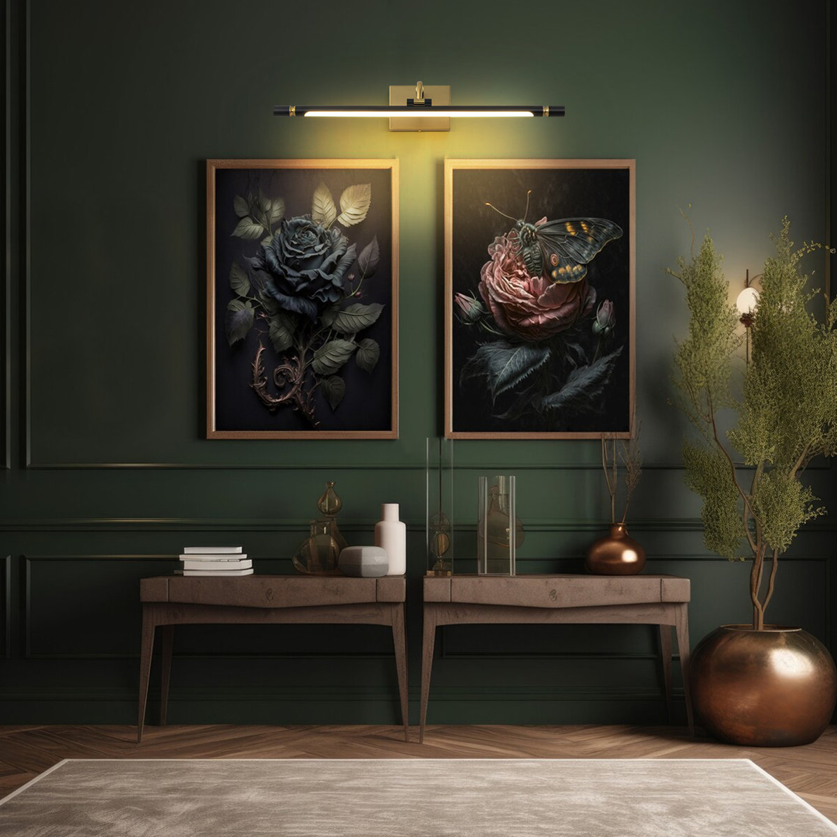 Mercer41 26'' Dimmable Wall Mount Hardwired Picture Light & Reviews ...