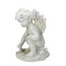 Northlight Seasonal 12" Reaching Cherub Angel Outdoor Patio Garden ...