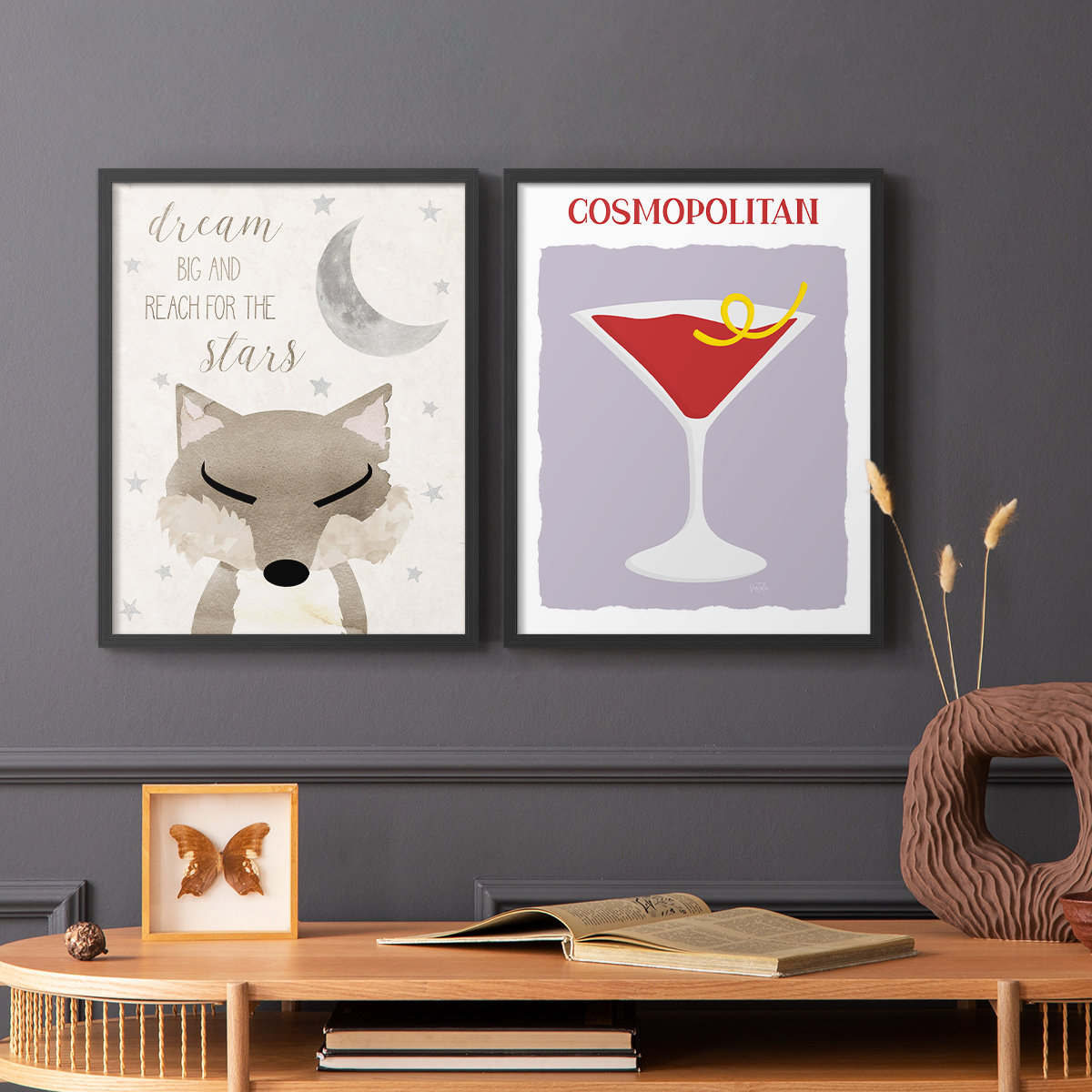 Wexford Home Goodnight Fox-Premium Framed Print -Ready to Hang - No ...