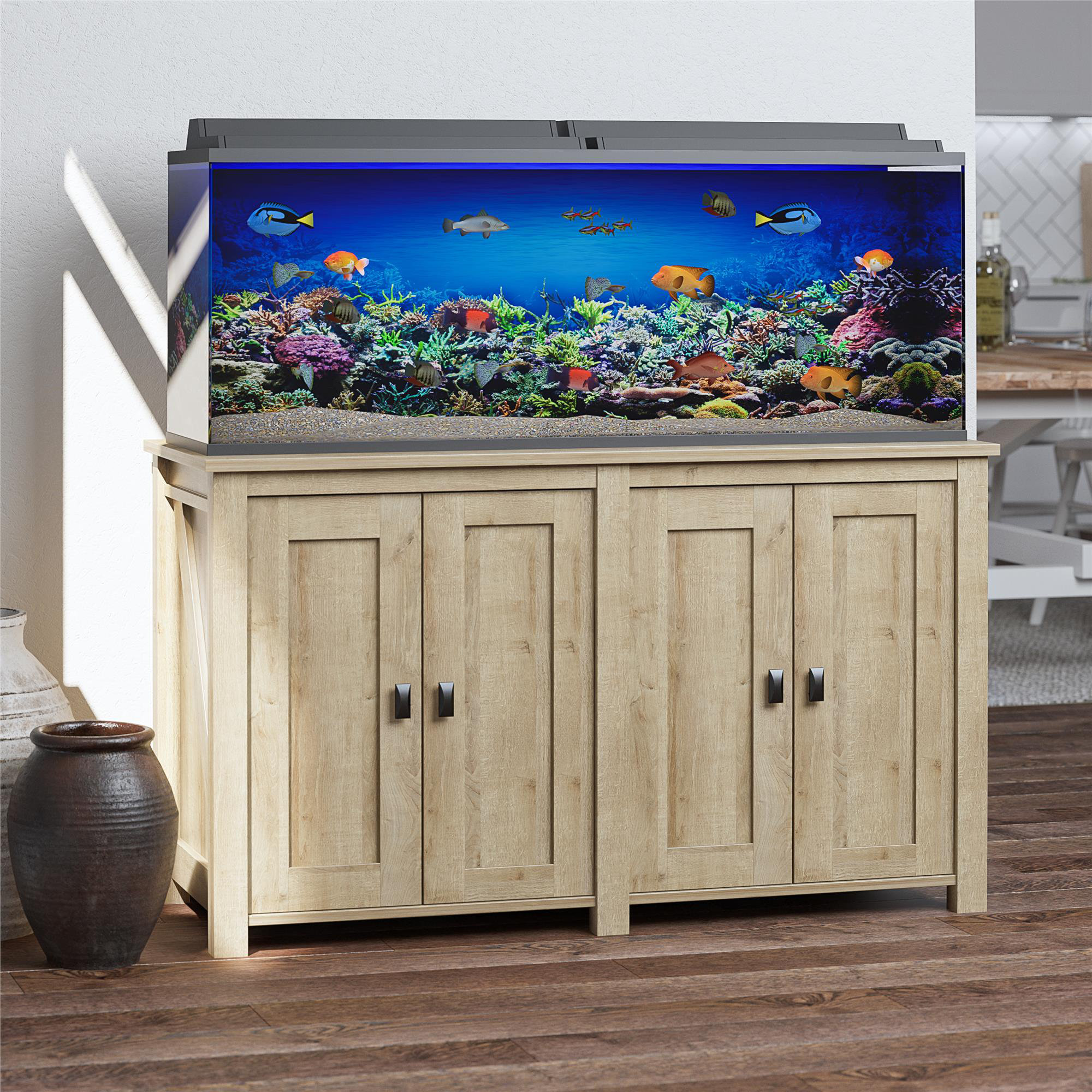 Archie & Oscar™ Aadvik 55 Gallon Aquarium or Terrarium Stand & Reviews ...